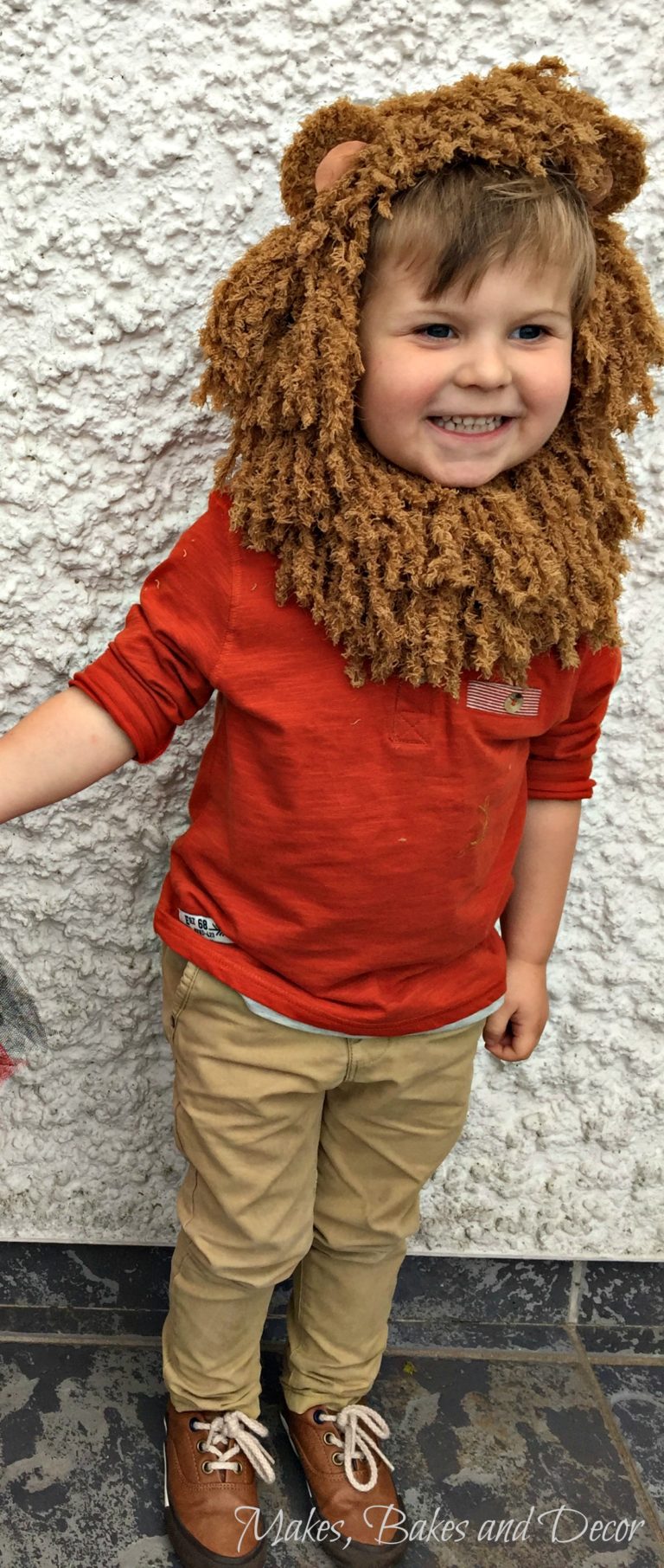 Lion Costume Tutorial - Makes, Bakes and Decor