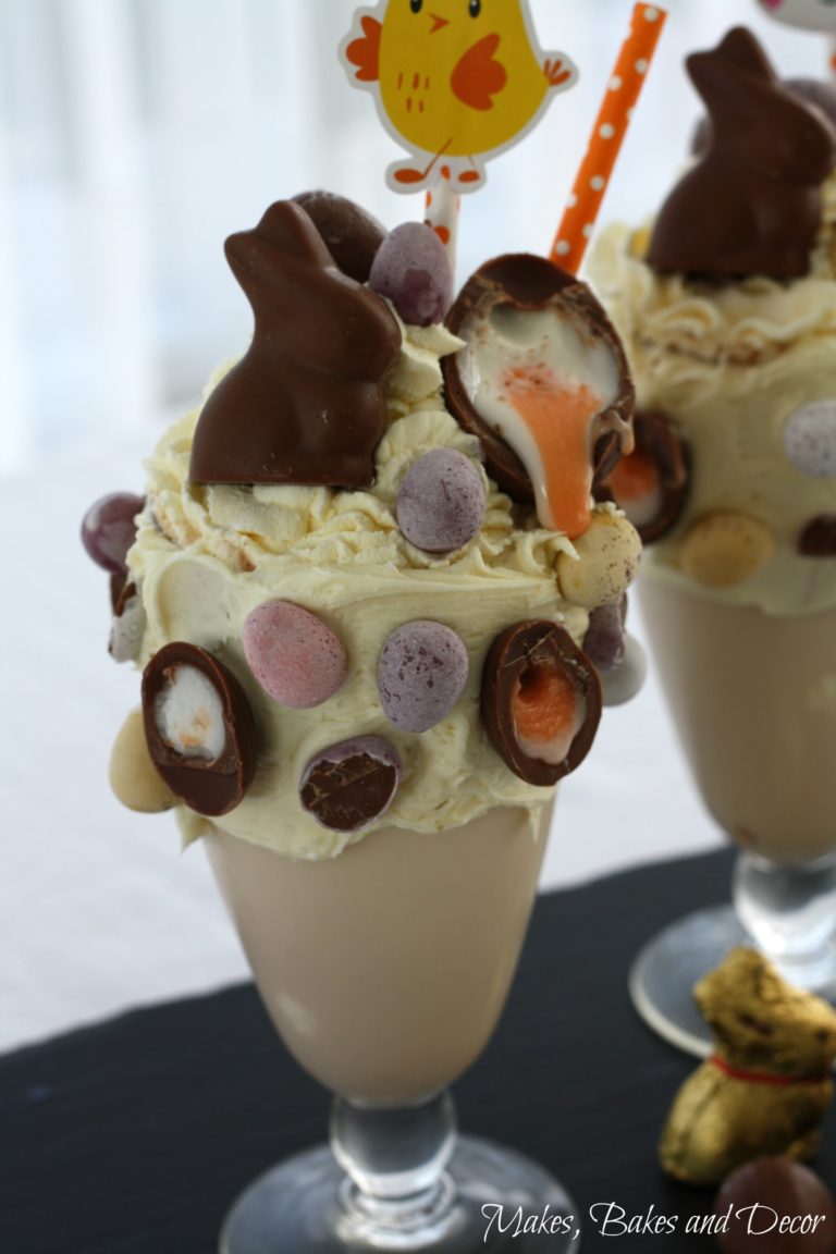 Easter Milkshakes - Makes, Bakes and Decor