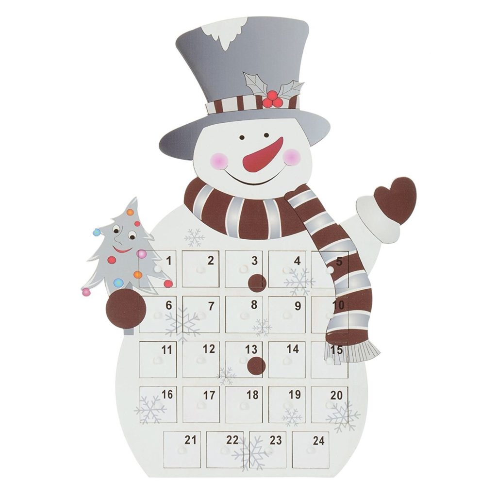snowman-calendar - Makes, Bakes and Decor