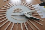 Popsicle Stick Sunburst Mirror DIY - Makes, Bakes and Decor